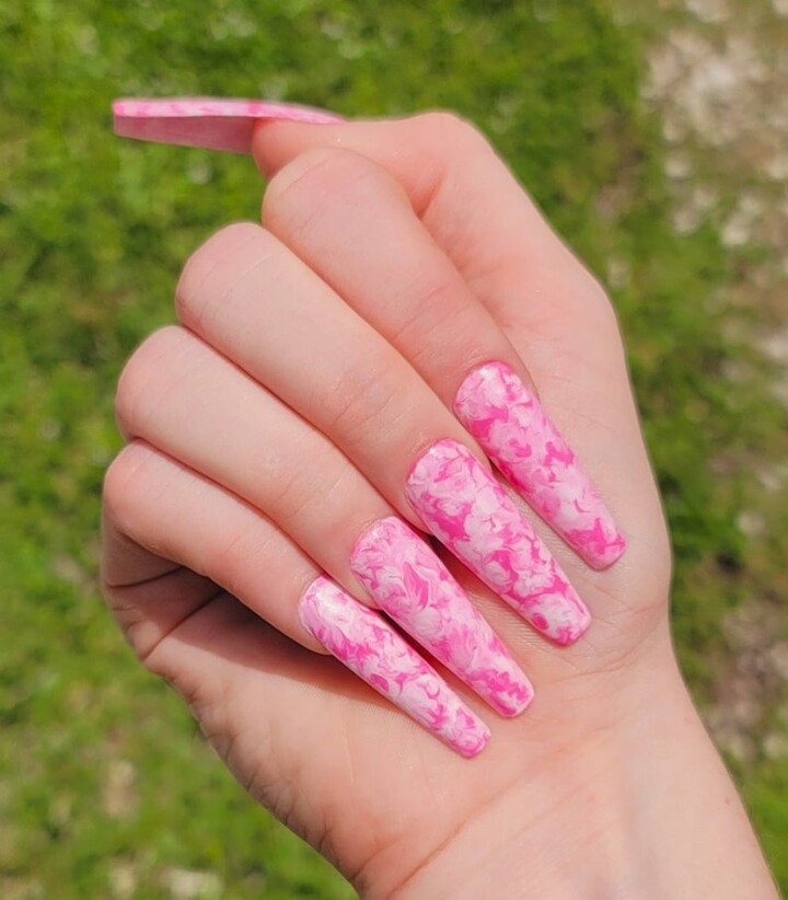 30 Fun Hot Pink Nails To Try Out