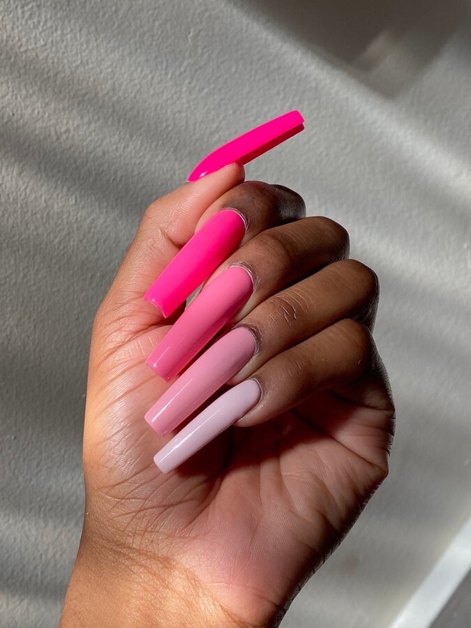 30 Fun Hot Pink Nails To Try Out